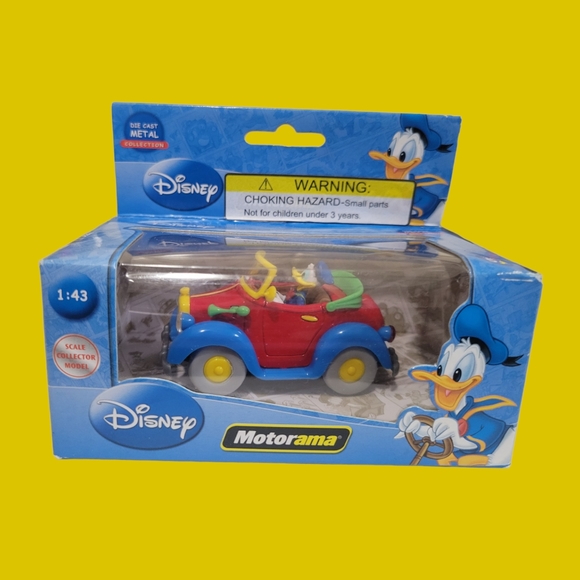 Disney | Toys | Disney Donald Duck Diecast Car | Poshmark